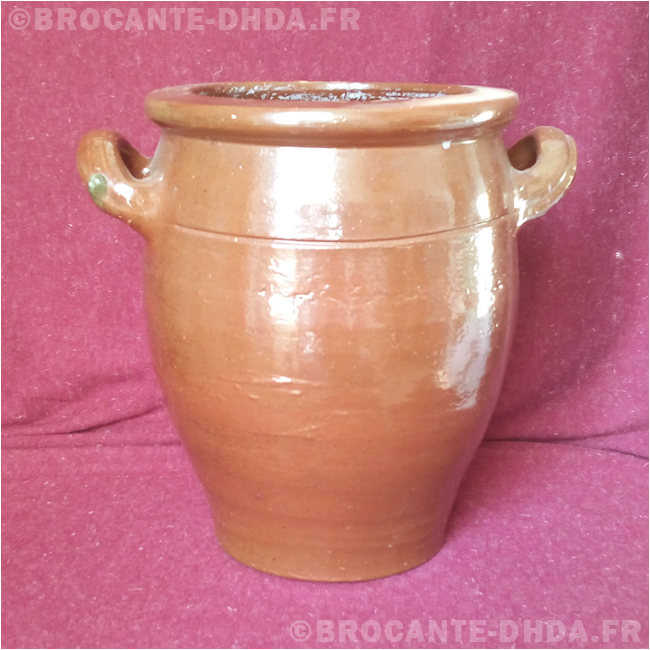 Pot en grès deux anses - D'Hier & D'Aujourd'hui