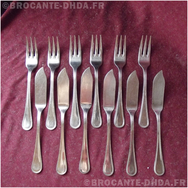 Couverts à poisson Guy Degrenne - D'Hier & D'Aujourd'hui