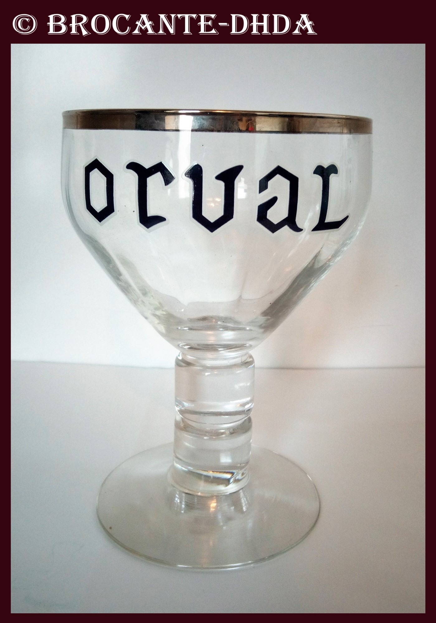 Verre à bière Orval - D'Hier & D'Aujourd'hui