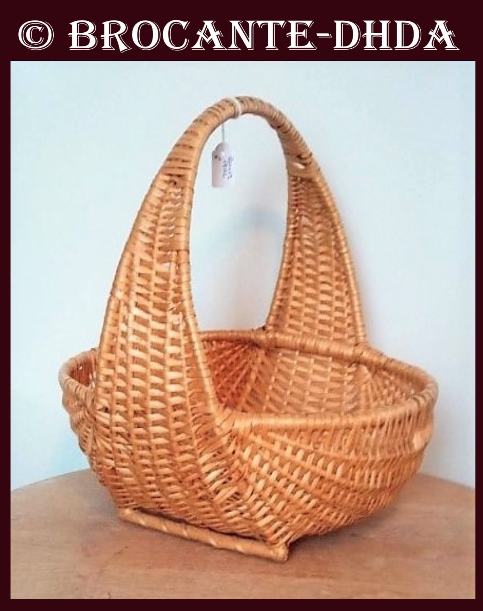 Petit panier corbeille en osier - D'Hier & D'Aujourd'hui
